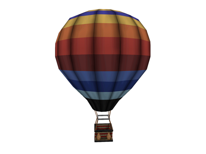 Second Life Marketplace - hot air balloon 2